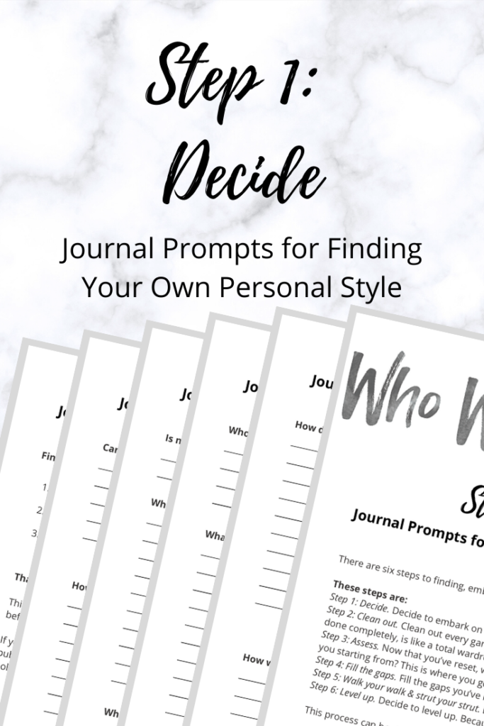 Journal Prompts Who Wears Who Journal Prompts Who Wears Who